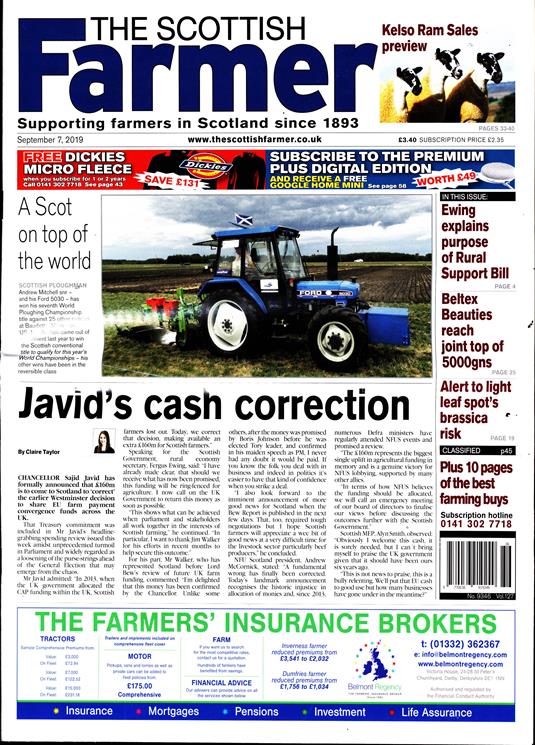 Scottish Farmer Magazine Subscription | Buy at Newsstand.co.uk ...