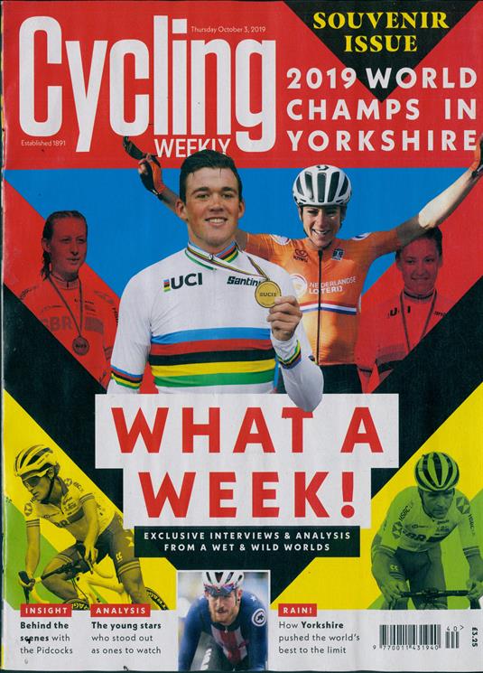 Cycling Weekly Magazine Subscription | Buy at Newsstand.co.uk | Cycling