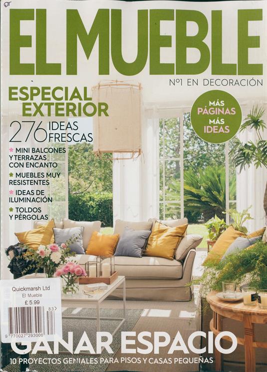 El Mueble Magazine Subscription | Buy at Newsstand.co.uk | Home Interiors
