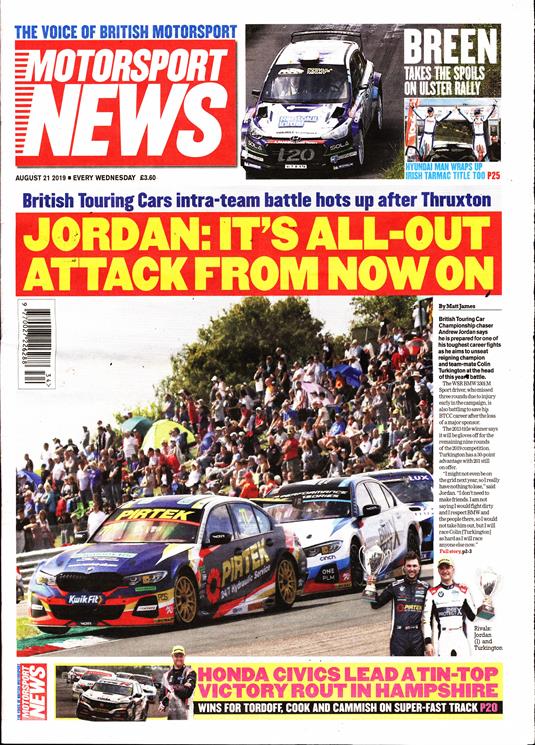 Motorsport News Magazine Subscription | Buy at Newsstand.co.uk ...