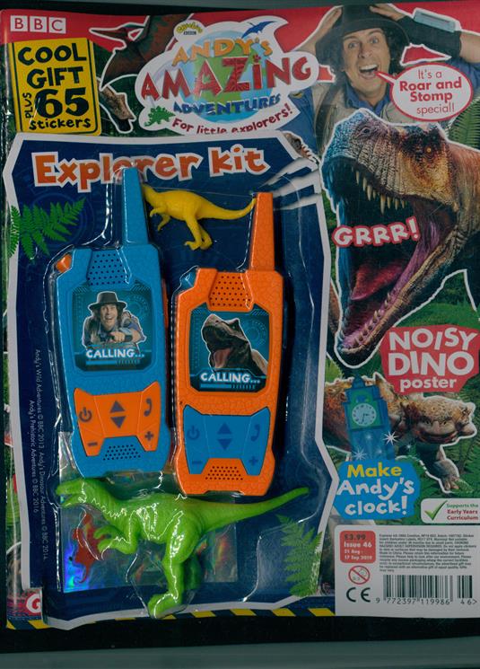 Andys Amazing Adventures Magazine Subscription | Buy at Newsstand.co.uk ...