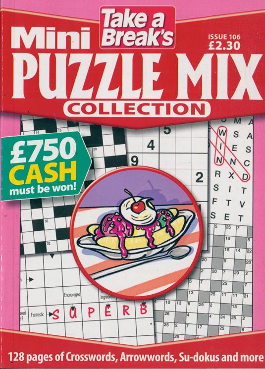 Tab Mini Puzzle Mix Coll Magazine Subscription | Buy at Newsstand.co.uk ...