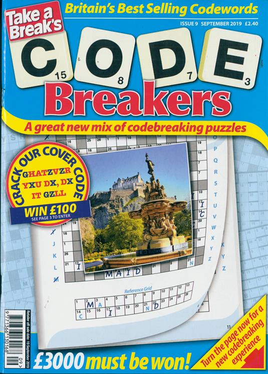 Take A Break Codebreakers Magazine Subscription | Buy at Newsstand.co ...