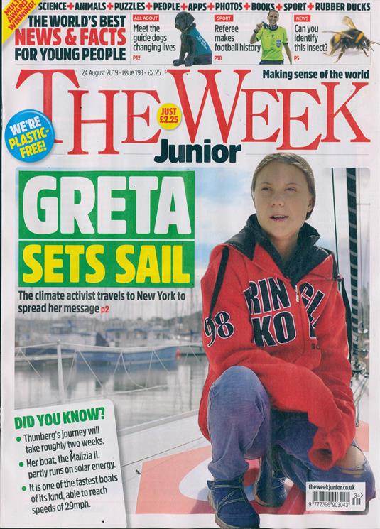 The Week Junior Magazine Subscription | Buy at Newsstand.co.uk | UK ...