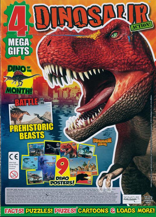 Dinosaur Action Magazine Subscription | Buy at Newsstand.co.uk ...