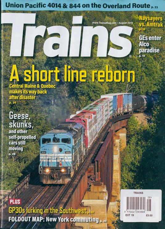 Trains Magazine Subscription | Buy at Newsstand.co.uk | Railways