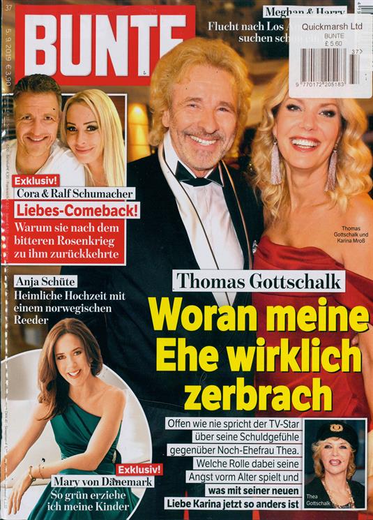 Bunte Illustrierte Magazine Subscription | Buy at Newsstand.co.uk | German