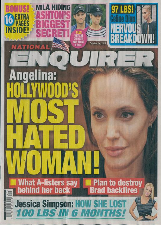 National Enquirer Magazine Subscription | Buy at Newsstand.co.uk | Intl ...