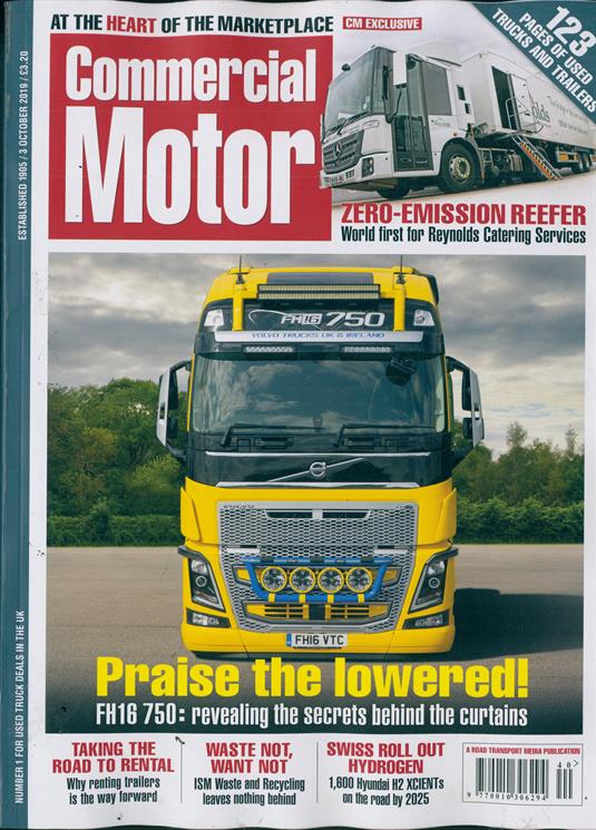 Commercial Motor Magazine Subscription | Buy at Newsstand.co.uk | Trucking