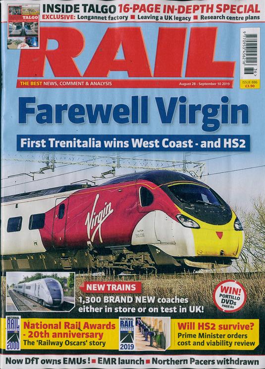 Rail Magazine Subscription | Buy at Newsstand.co.uk | Railways