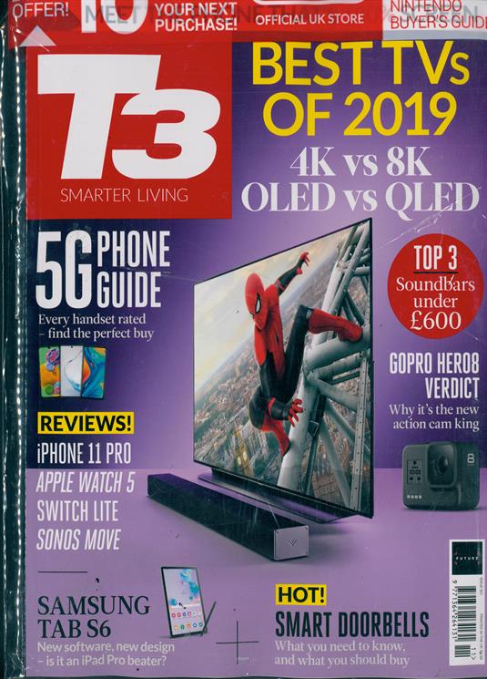 T3 Magazine Subscription | Buy at Newsstand.co.uk | Tech & Gadget