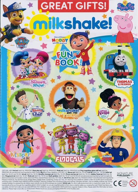 Milkshake Magazine Subscription | Buy at Newsstand.co.uk | Pre School