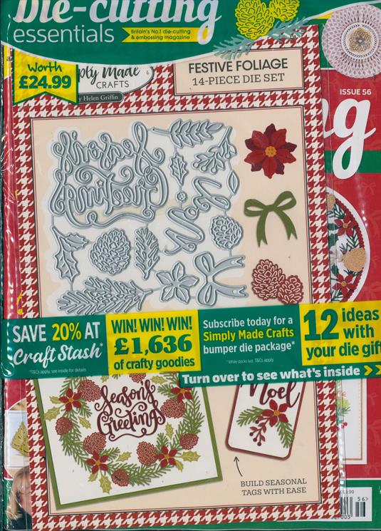 Die Cutting Essentials Magazine Subscription | Buy at Newsstand.co.uk ...