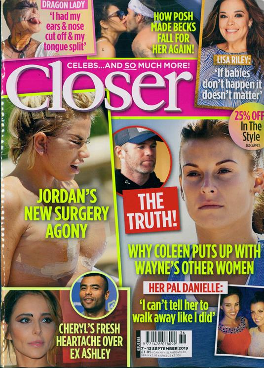 Closer Magazine Subscription | Buy at Newsstand.co.uk | Women's Weekly