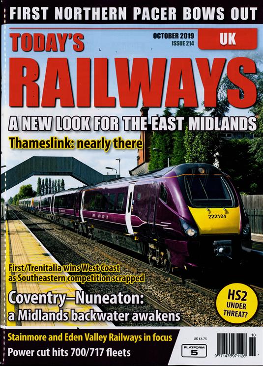 Todays Railways Uk Magazine Subscription | Buy at Newsstand.co.uk ...