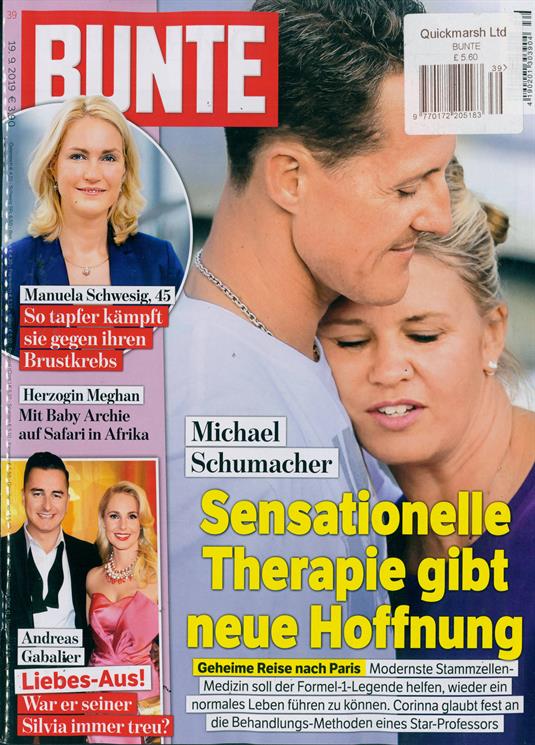 Bunte Illustrierte Magazine Subscription | Buy at Newsstand.co.uk | German