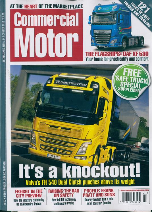 Commercial Motor Magazine Subscription | Buy at Newsstand.co.uk | Trucking