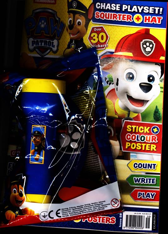 Paw Patrol Magazine Subscription | Buy at Newsstand.co.uk | Pre School