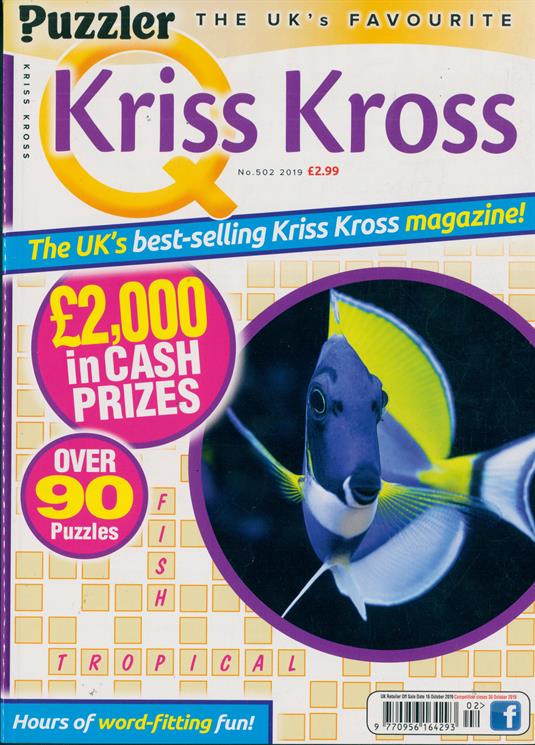 Puzzler Q Kriss Kross Magazine Subscription | Buy at Newsstand.co.uk ...