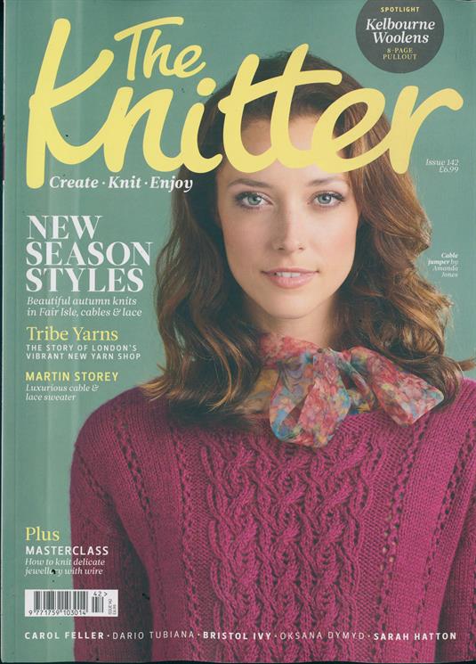 Knitter Magazine Subscription | Buy at Newsstand.co.uk | Knitting and ...