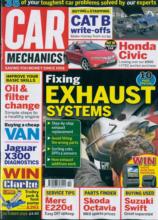 Car Mechanics Magazine Subscription | Buy at Newsstand.co.uk | General Car