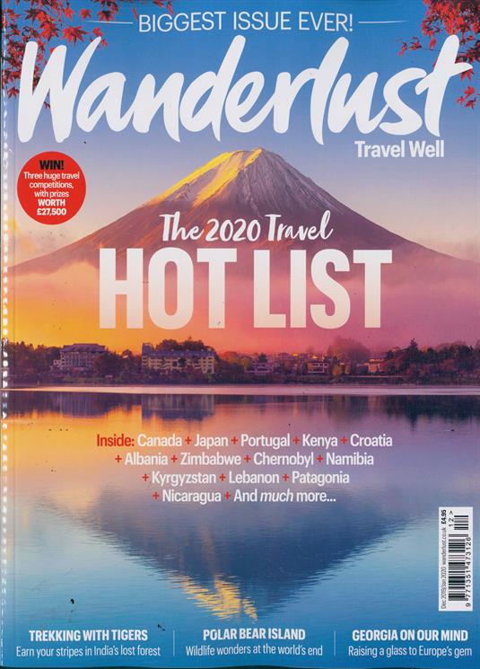 Wanderlust Magazine Subscription | Buy at Newsstand.co.uk | Holiday ...