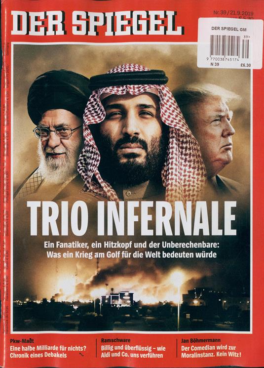Der Spiegel Magazine Subscription | Buy at Newsstand.co.uk | German