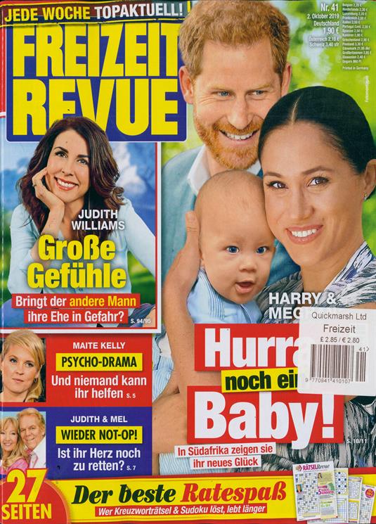 Freizeit Revue Magazine Subscription | Buy at Newsstand.co.uk | German