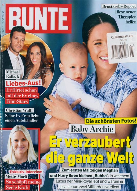 Bunte Illustrierte Magazine Subscription | Buy at Newsstand.co.uk | German