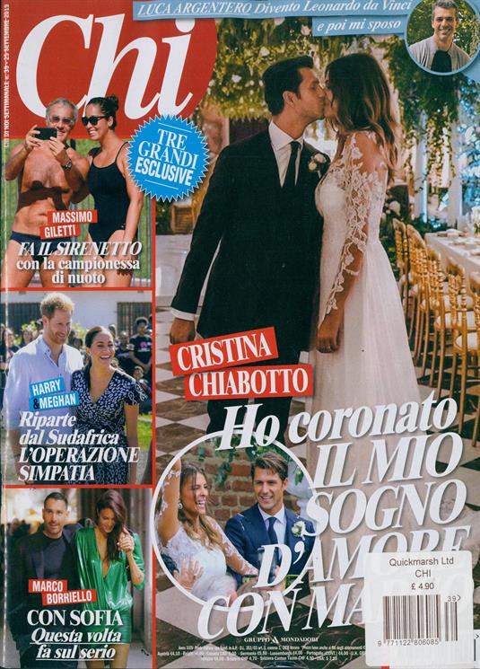 Chi Magazine Subscription | Buy at Newsstand.co.uk | Italian