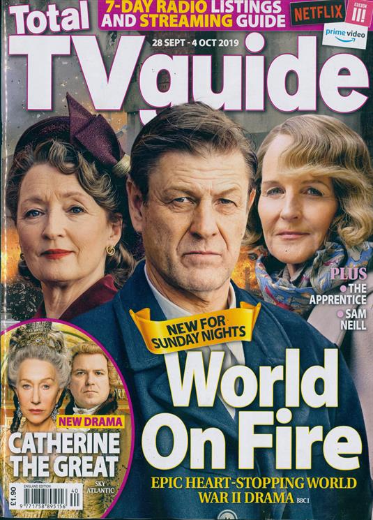 Total Tv Guide England Magazine Subscription | Buy at Newsstand.co.uk ...