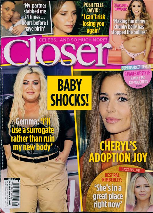 Closer Magazine Subscription | Buy at Newsstand.co.uk | Women's Weekly