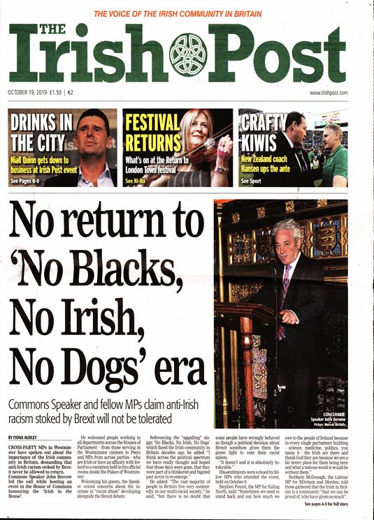 Irish Post Magazine Subscription | Buy at Newsstand.co.uk | Other Overseas