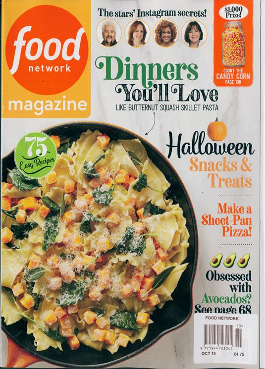 Food Network Magazine Subscription | Buy at Newsstand.co.uk | Cooking ...