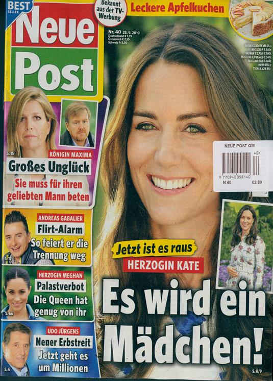 Neue Post Magazine Subscription | Buy at Newsstand.co.uk | German