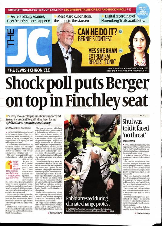 Jewish Chronicle Magazine Subscription | Buy at Newsstand.co.uk | Religion