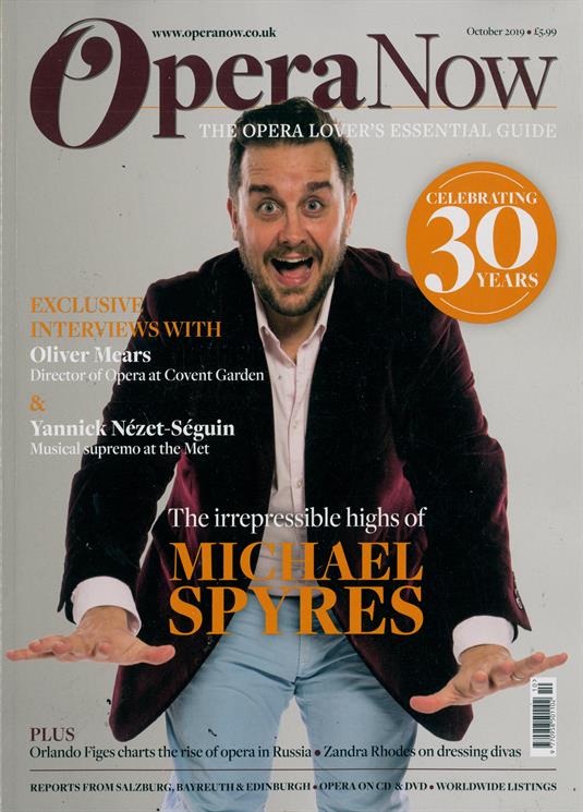 Opera Now Magazine Subscription | Buy at Newsstand.co.uk | Classical Music