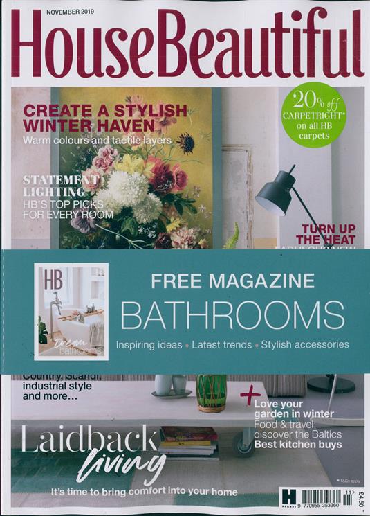 House Beautiful Magazine Subscription | Buy at Newsstand.co.uk | Home ...