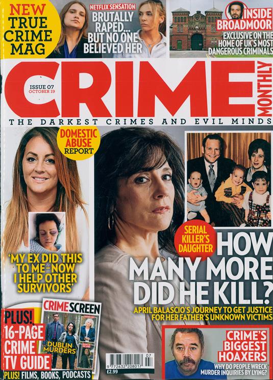 Crime Monthly Magazine Subscription | Buy at Newsstand.co.uk | Crime
