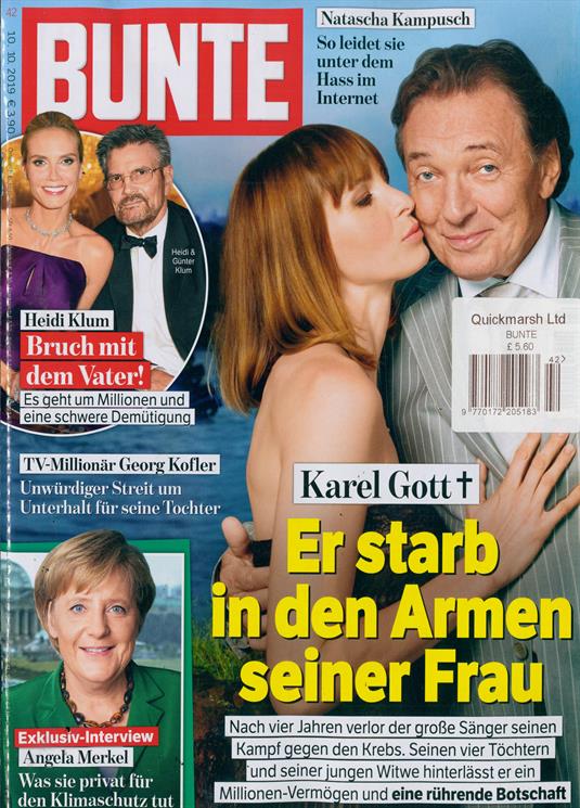Bunte Illustrierte Magazine Subscription | Buy at Newsstand.co.uk | German