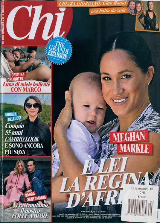 Chi Magazine Subscription | Buy at Newsstand.co.uk | Italian