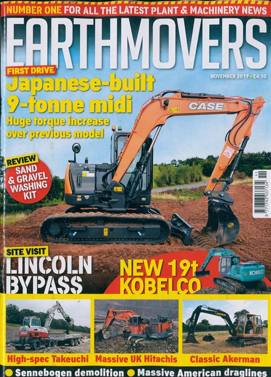 Earthmovers Magazine Subscription | Buy at Newsstand.co.uk | Construction