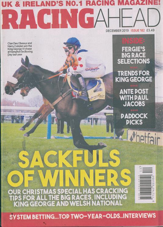 Racing Ahead Magazine Subscription | Buy at Newsstand.co.uk | Equestrian