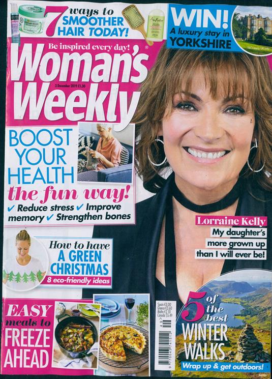Womans Weekly Magazine Subscription | Buy at Newsstand.co.uk | Women's ...