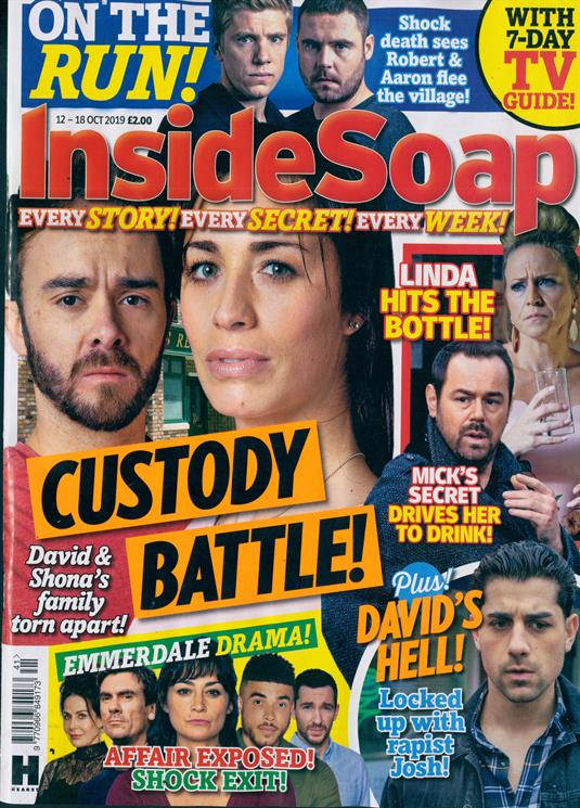 Inside Soap Magazine Subscription | Buy at Newsstand.co.uk | Television