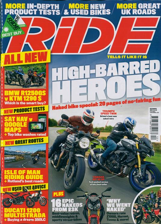 Ride Magazine Subscription | Buy at Newsstand.co.uk | Motorcycling