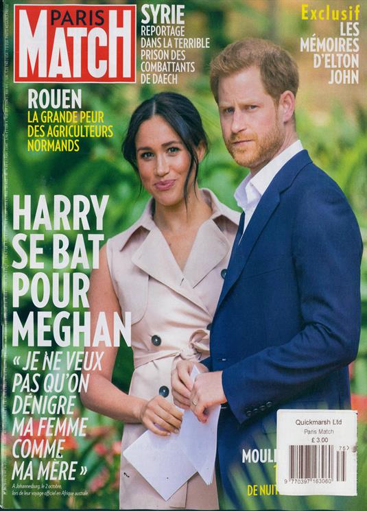 Paris Match Magazine Subscription | Buy at Newsstand.co.uk | French