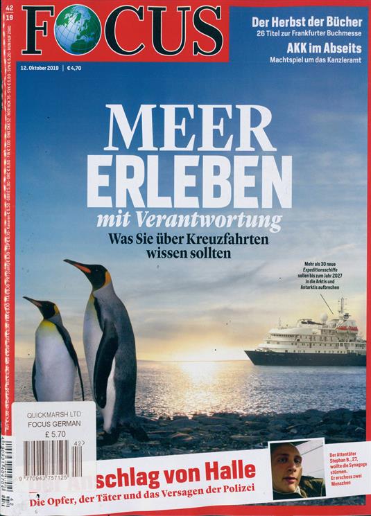 Focus (German) Magazine Subscription | Buy at Newsstand.co.uk | German