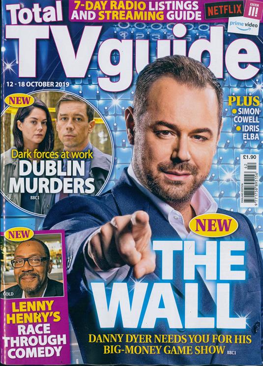 Total Tv Guide England Magazine Subscription | Buy at Newsstand.co.uk ...