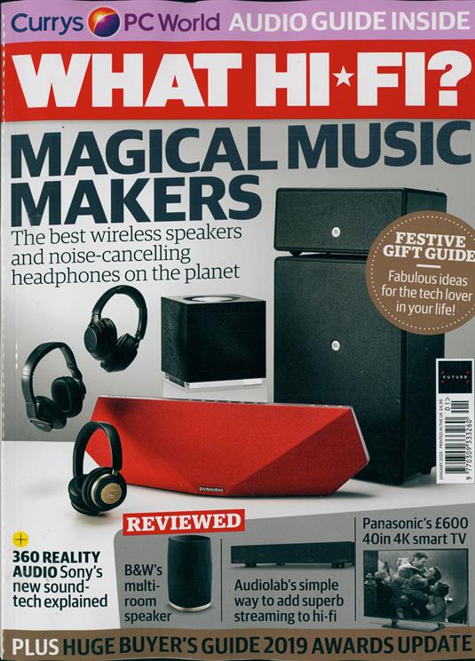 What Hifi Magazine Subscription | Buy at Newsstand.co.uk | Home ...